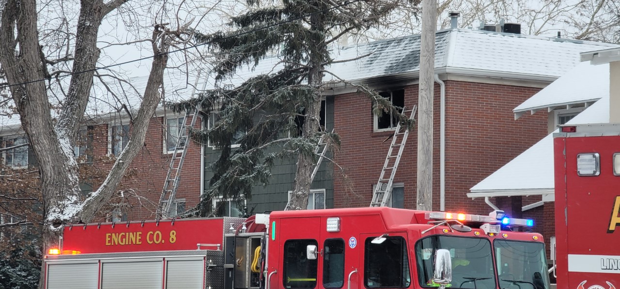 Lincoln firefighters battle a second blaze on frigid morning