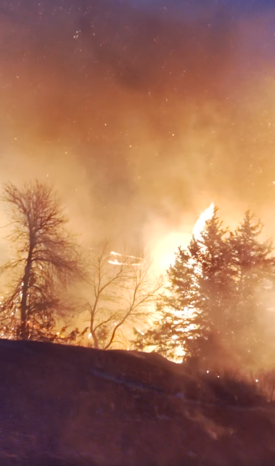 Custer County fire remains contained but crews looking for hot spots