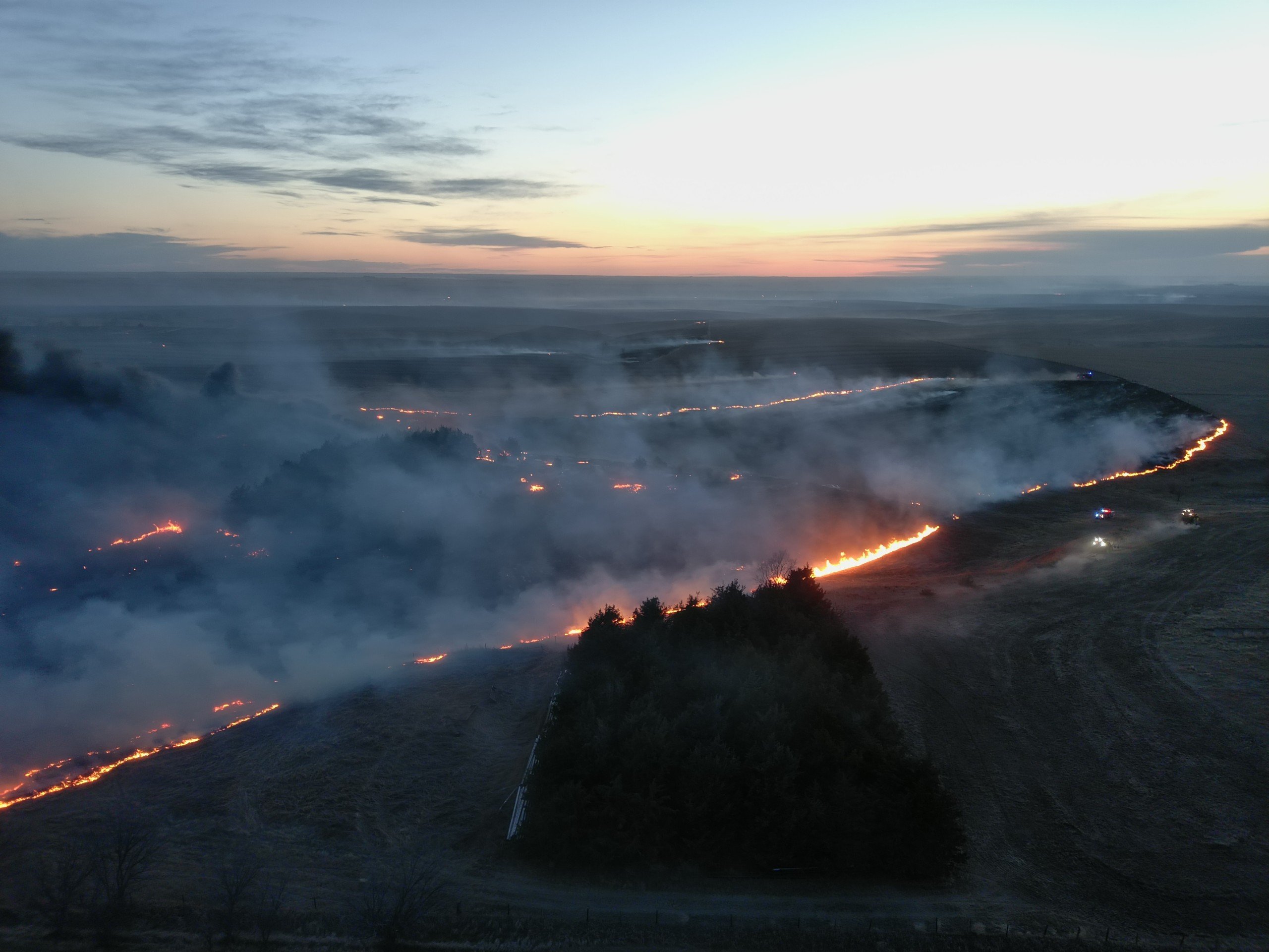 Over 200 firefighters now battling the massive blaze in southwest Nebraska
