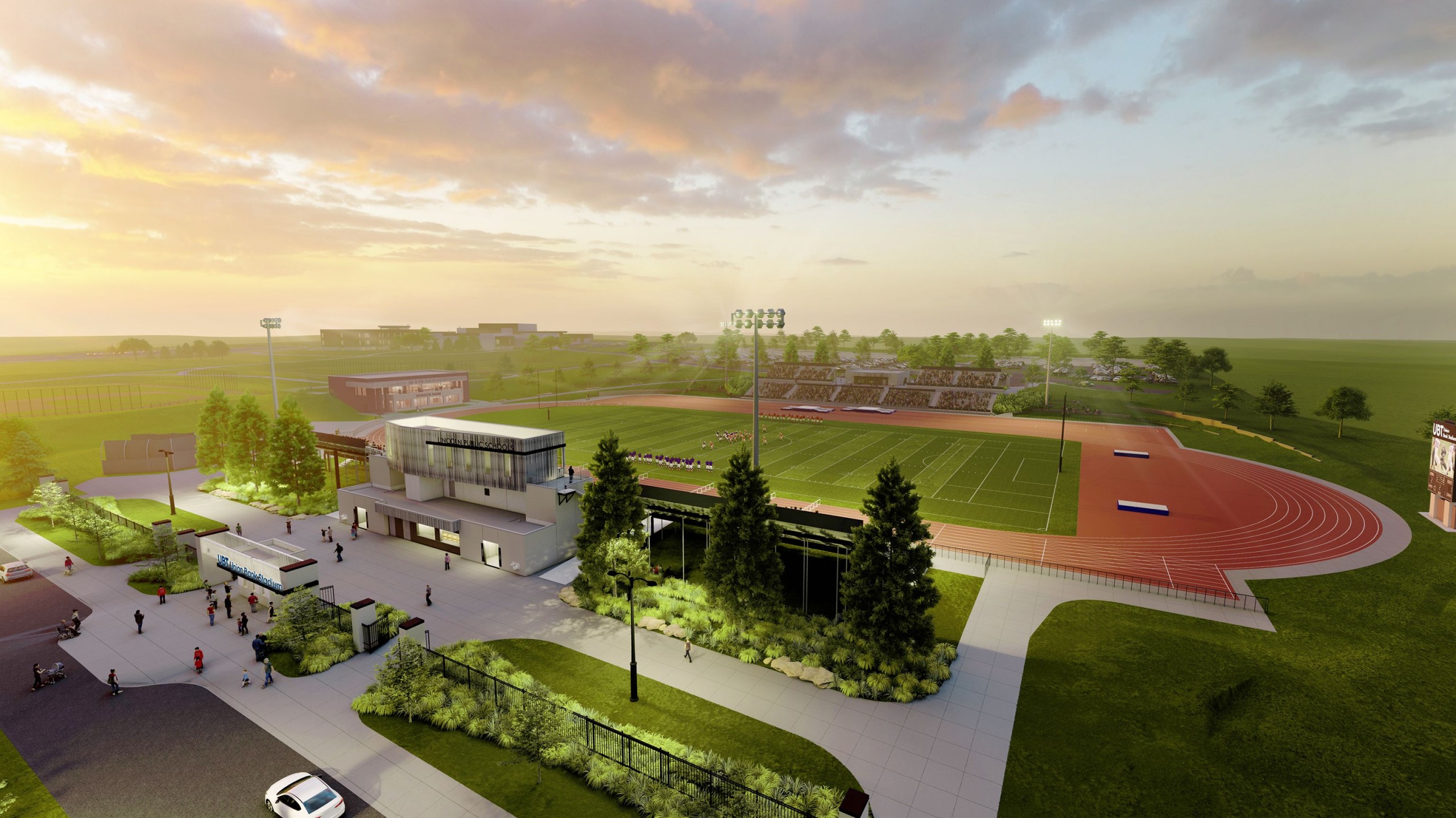 Union Bank & Trust donates $1.5 million to new LPS football stadium