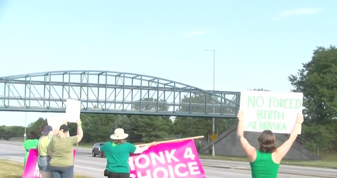New group, No Forced Birth Nebraska, holds abortion rights protests ...
