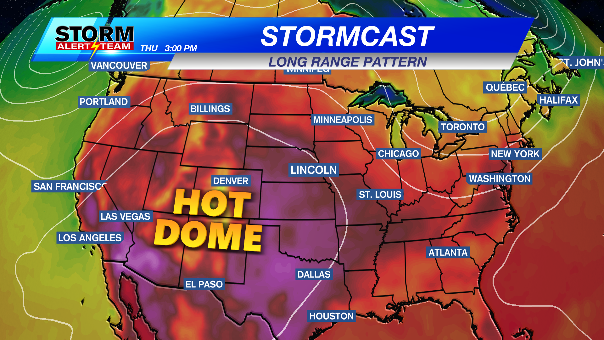 Below normal temperatures for one day; Heat Wave next week