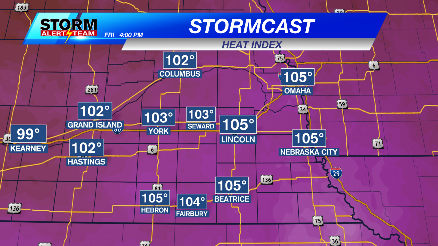 Channel 8 Eyewitness News Weather Archives - KLKN-TV
