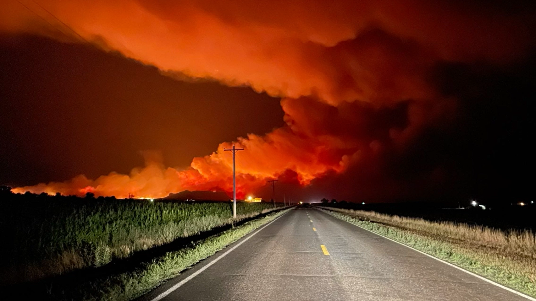 Fire near Gering has burned 15,000 acres; Nebraska National Guard deployed