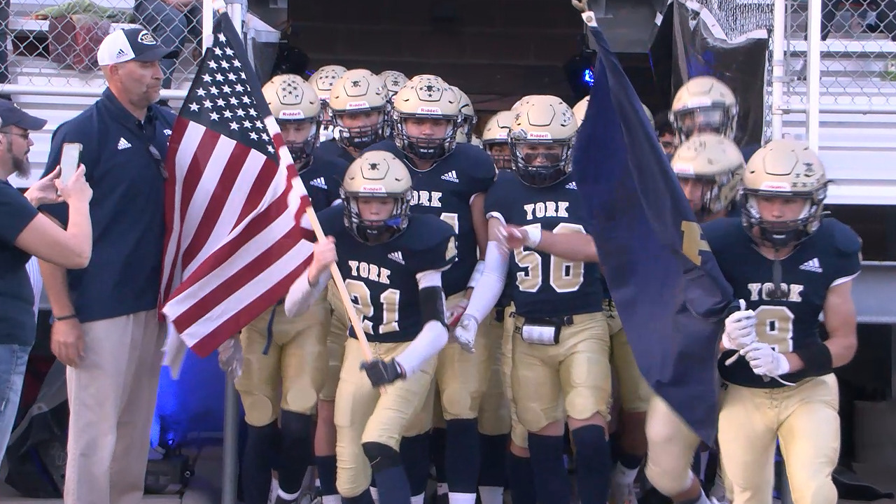 York Dukes thump Crete Cardinals on homecoming night