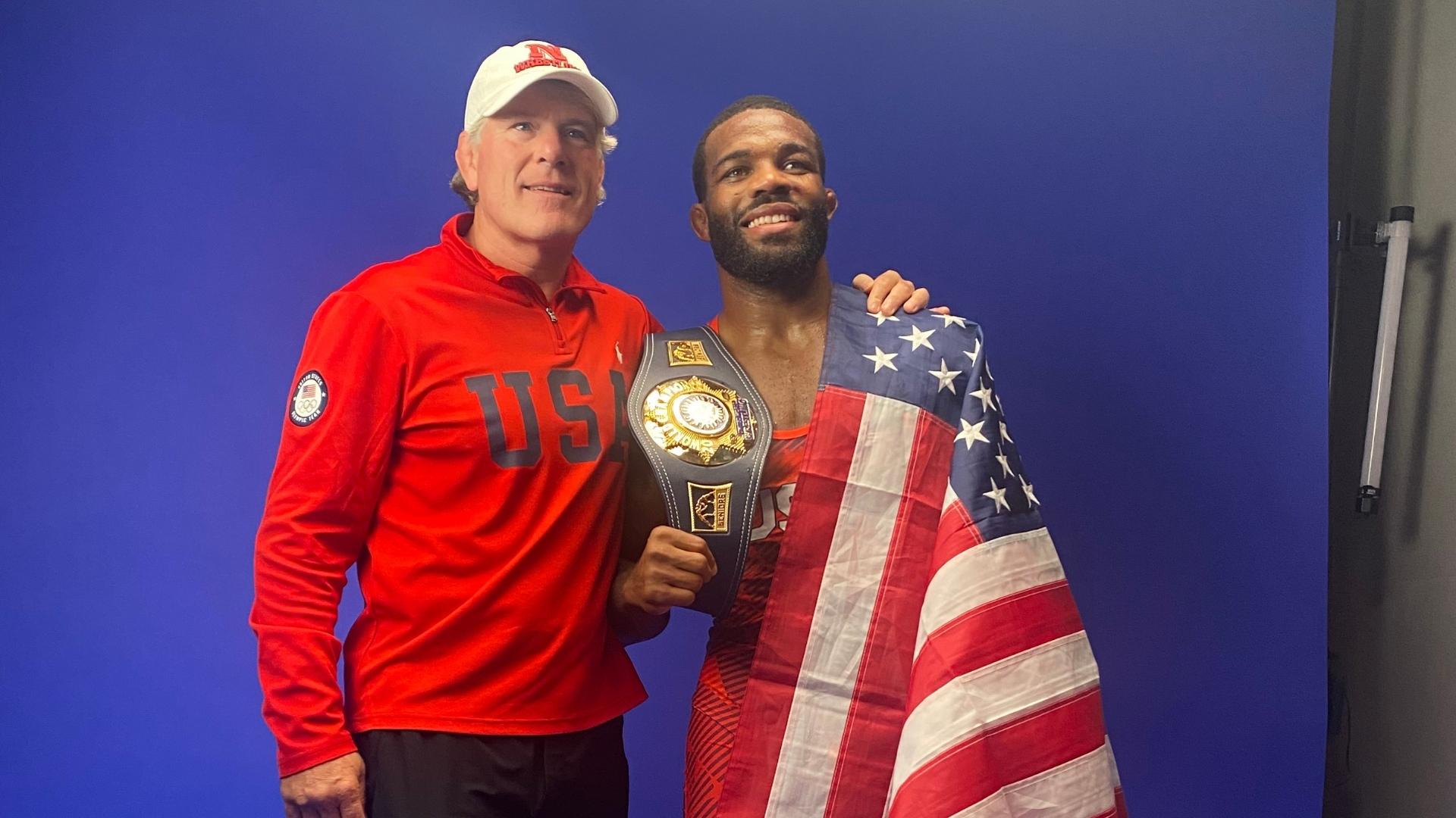Former Husker Jordan Burroughs now holds most golds in US wrestling history