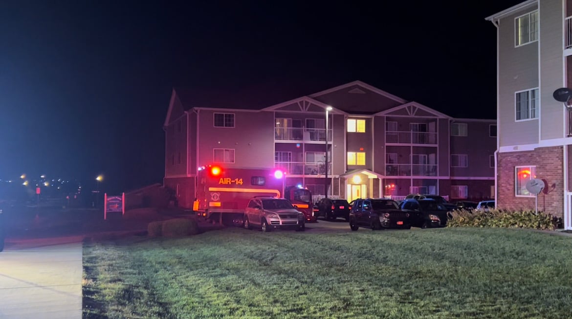 Residents evacuated from apartment after fire in west Lincoln