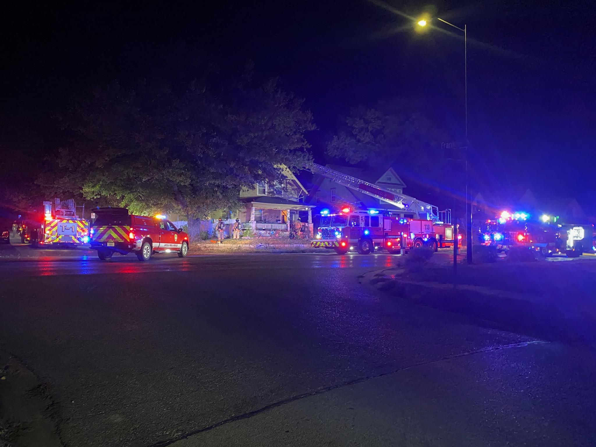 Lincoln Fire & Rescue battles blaze in frigid temps for second straight ...