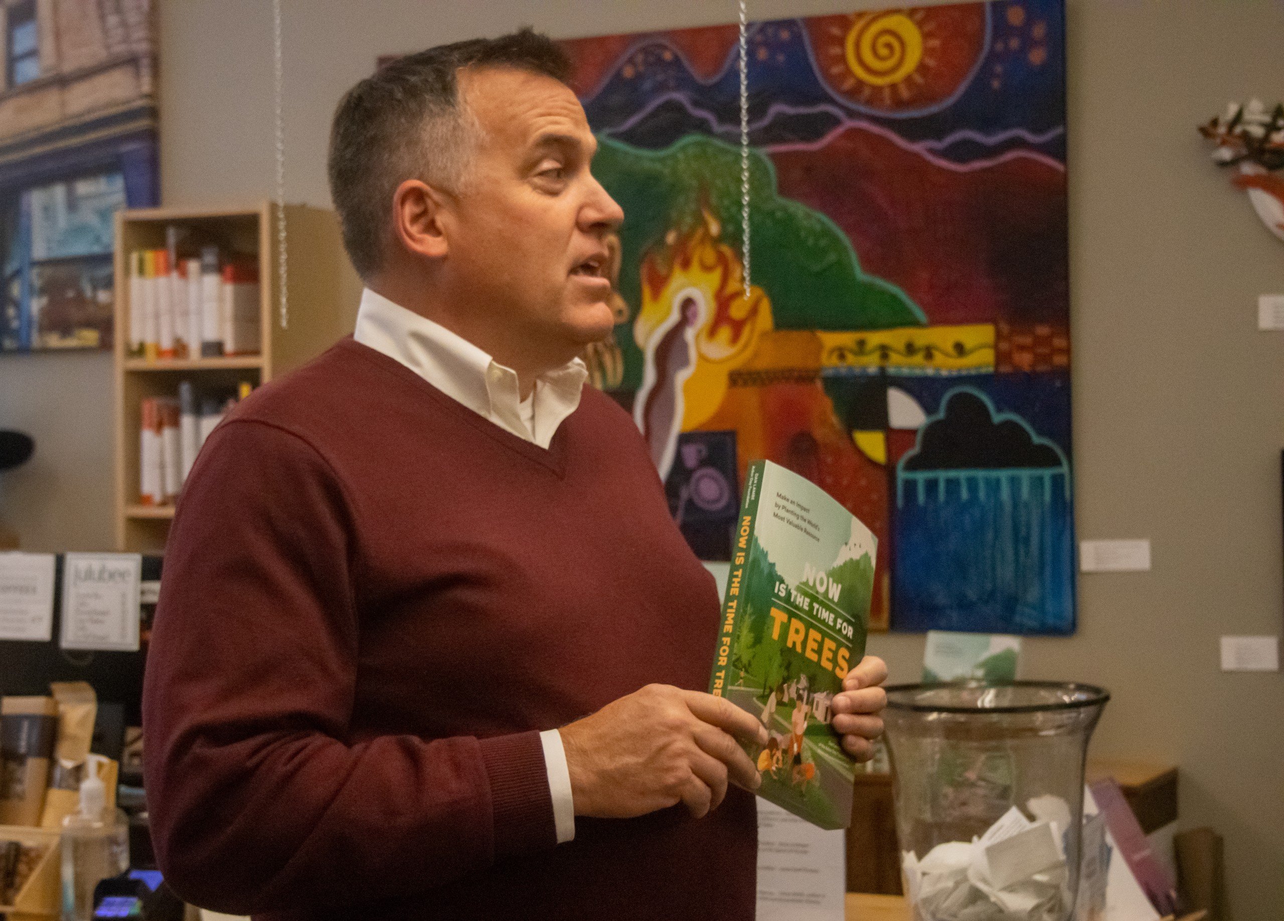 Buying book by Arbor Day Foundation CEO could help plant more trees