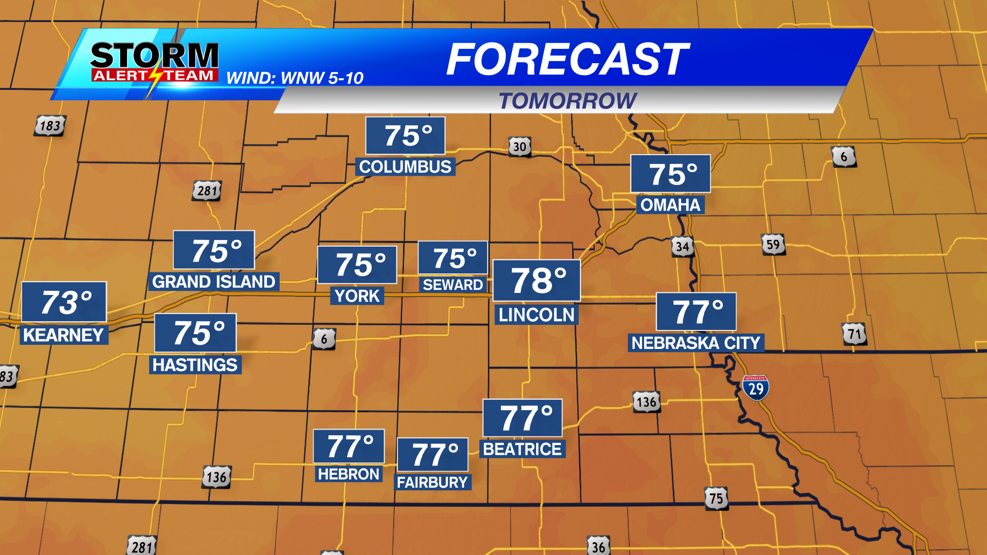 Warm weather to welcome November