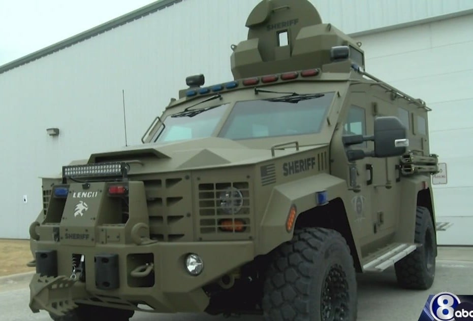 Lancaster County Sheriff's Office unveils new armored vehicle
