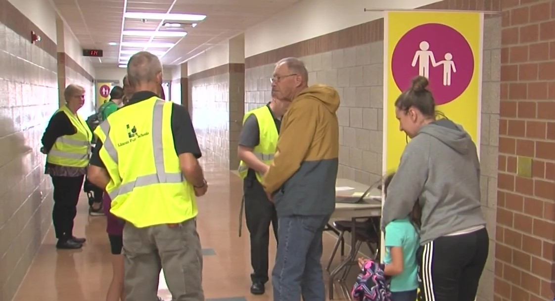 LPS practices reuniting parents and students after school emergencies