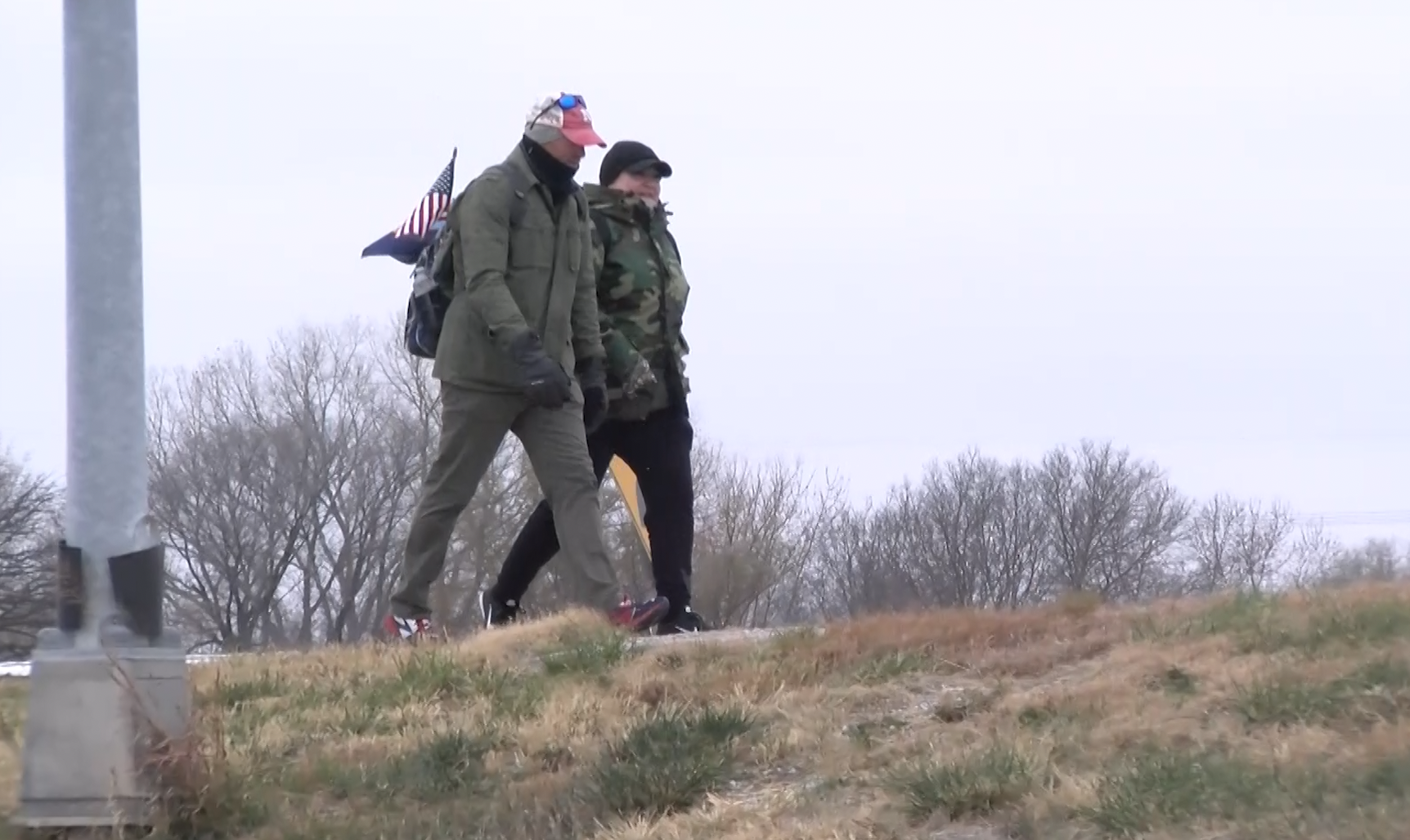 Veterans walk from Lincoln to Waverly to raise awareness for post ...