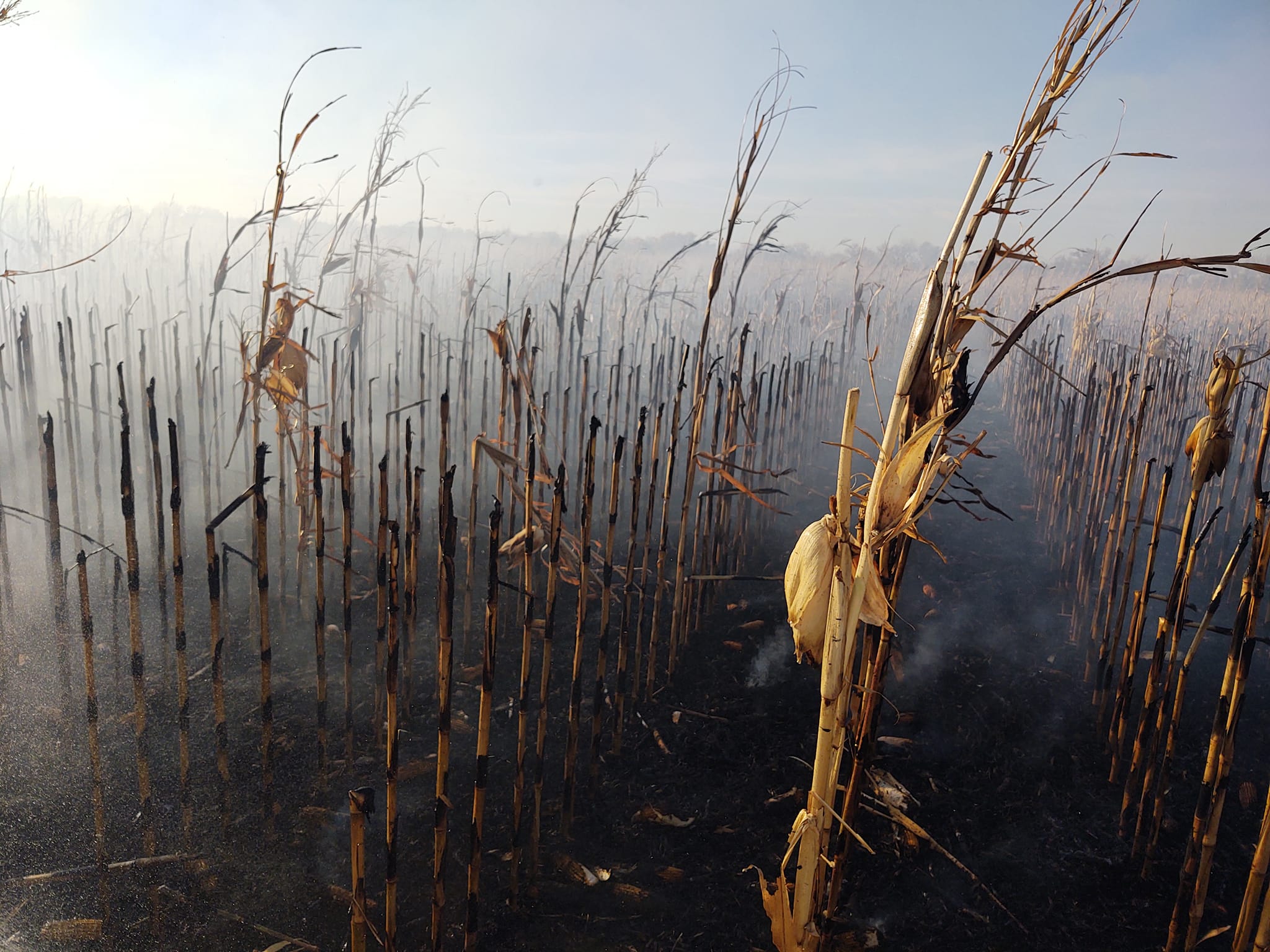 Rural Nebraska fire department warns that wildfire risk is not over