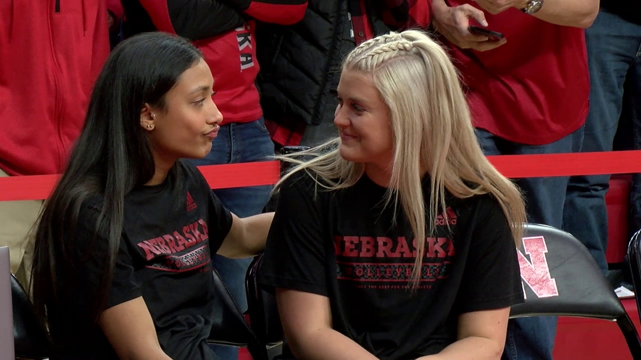 Husker volleyball's Nicklin Hames says goodbye after five seasons
