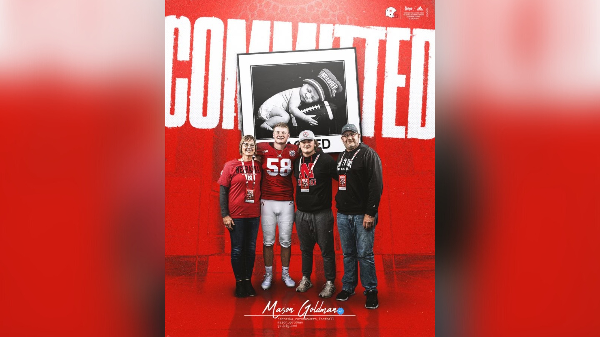 Gretna offensive tackle Mason Goldman commits to Nebraska