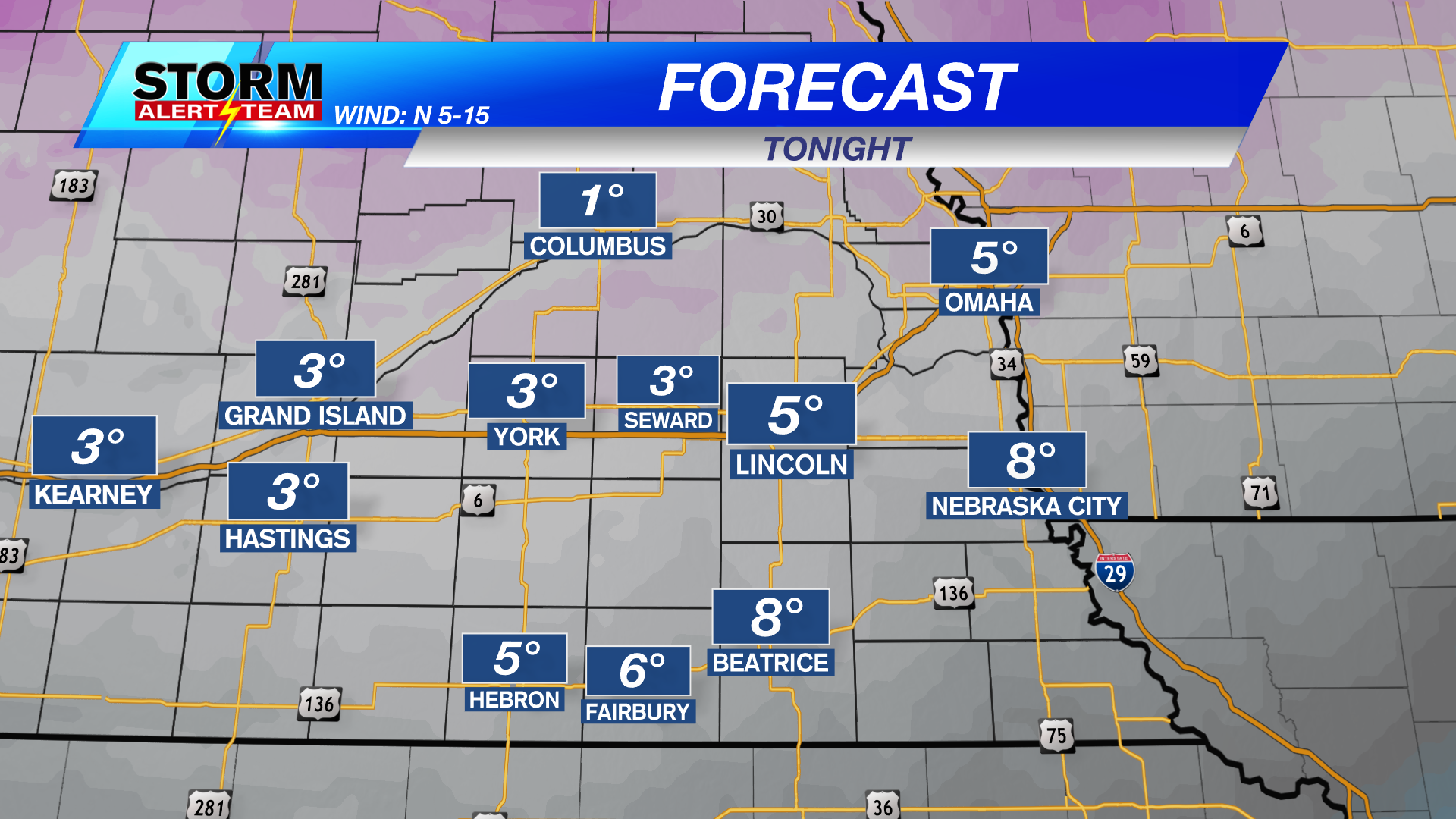 Winter storm Wednesday into Thursday