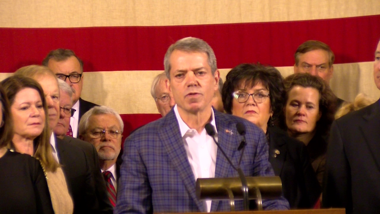 Nebraska Gov. Jim Pillen, state senators promote 'historic' tax relief ...