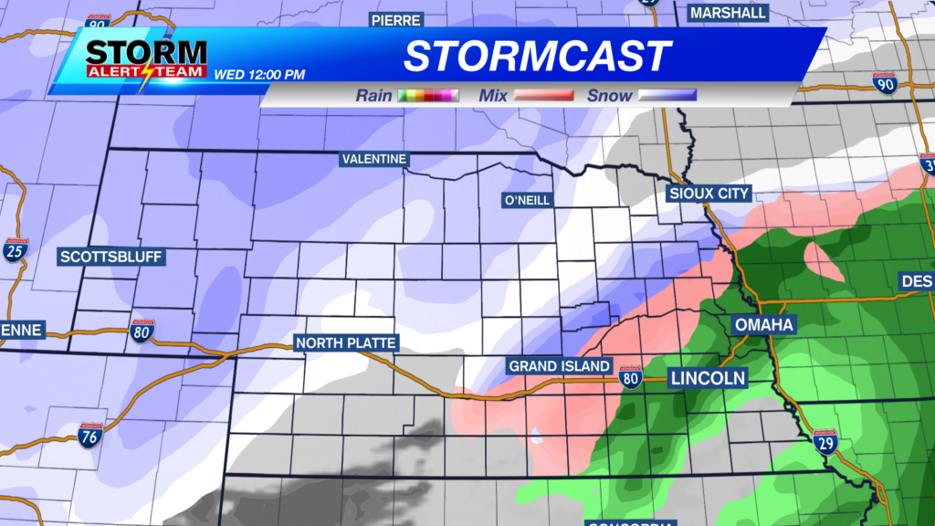 Warmest day come Monday; Winter weather rearing its head later in the week