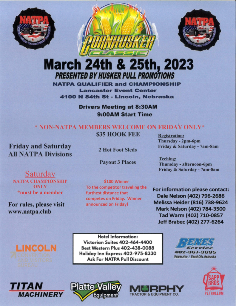 Lancaster Event Center hosts National Antique Tractor Pull Championship