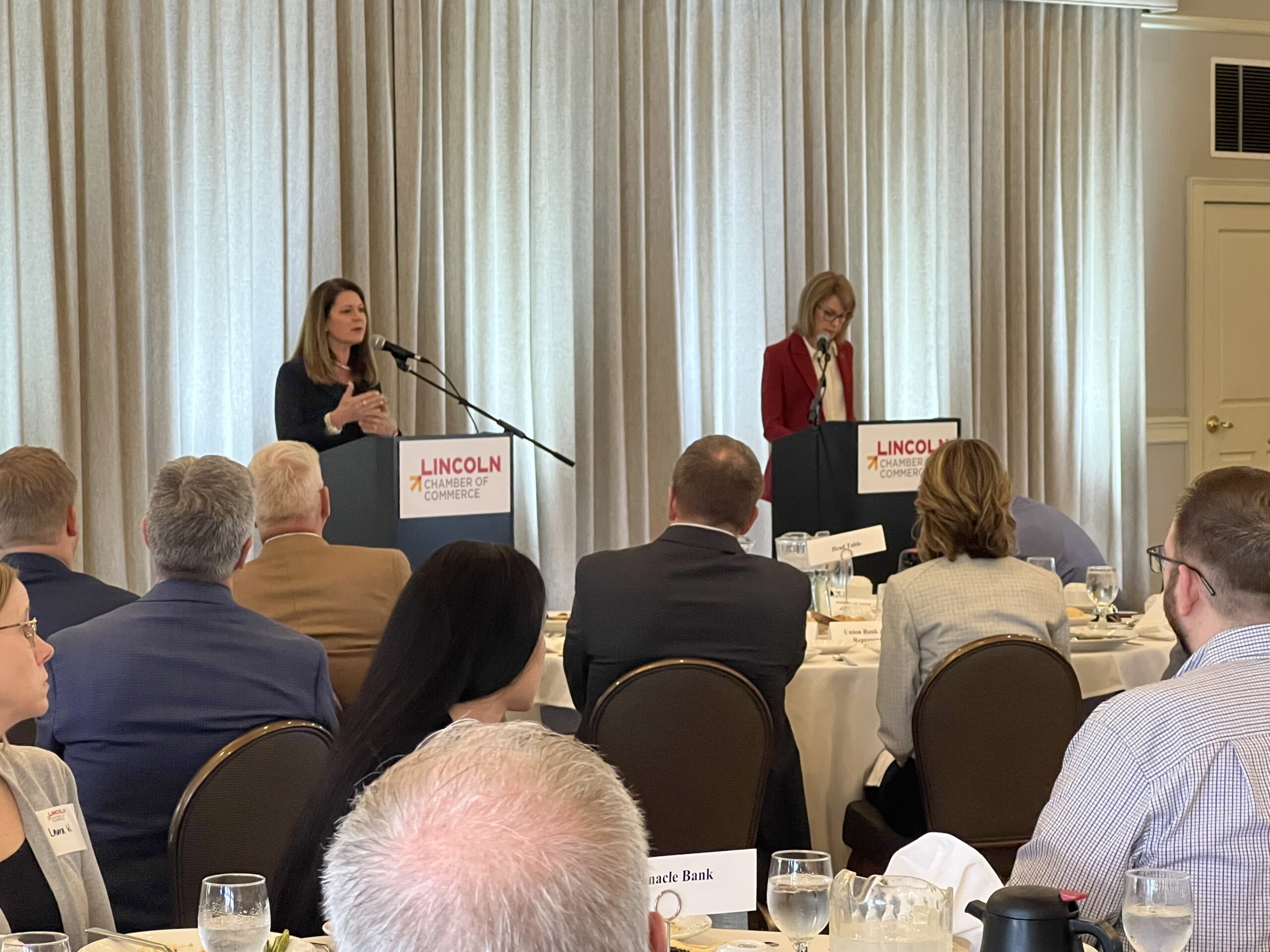 Gaylor Baird and Geist meet face to face for first time since Lincoln ...