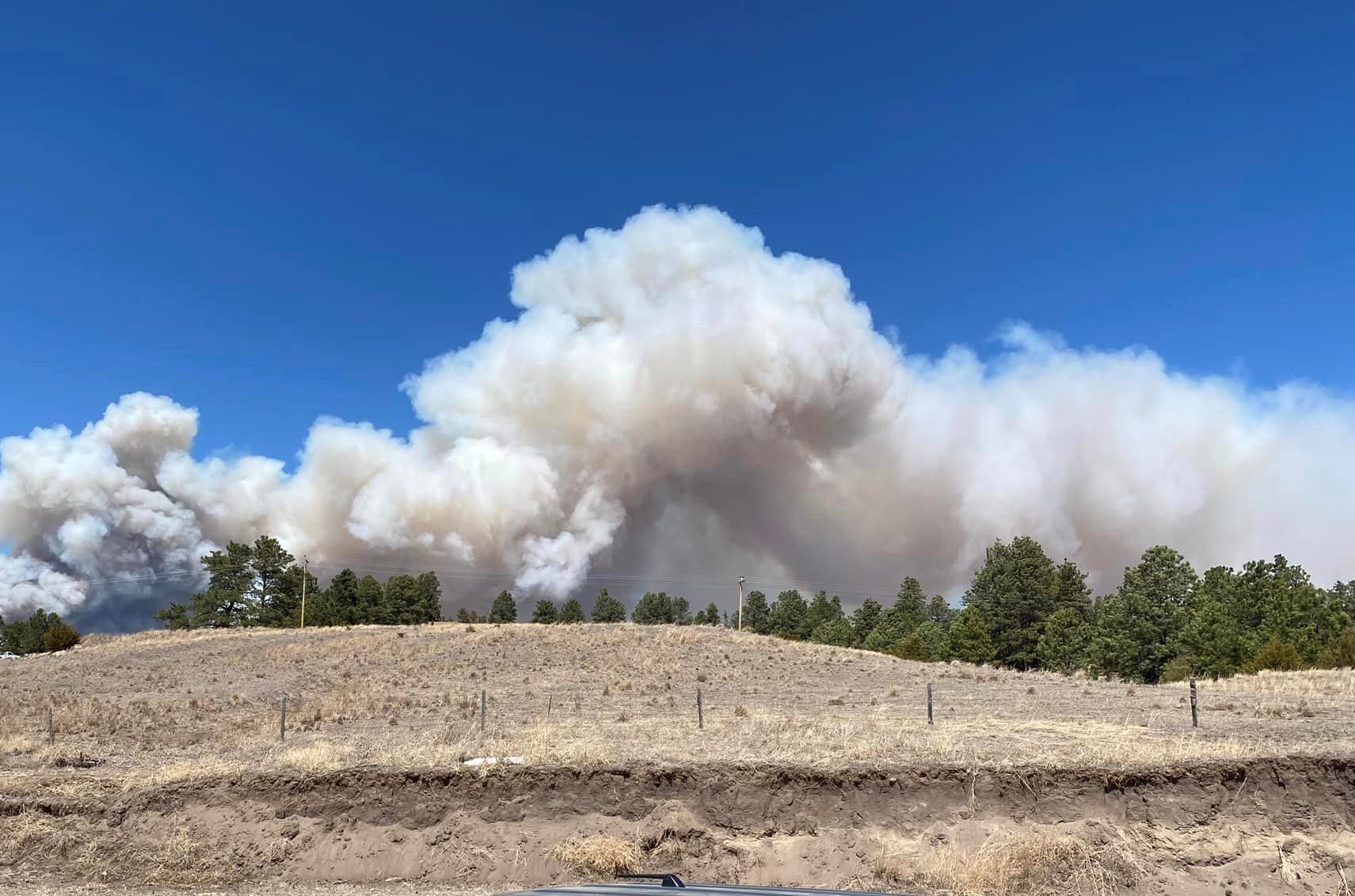 Wildfires spark in six Nebraska counties, prompting evacuation of village