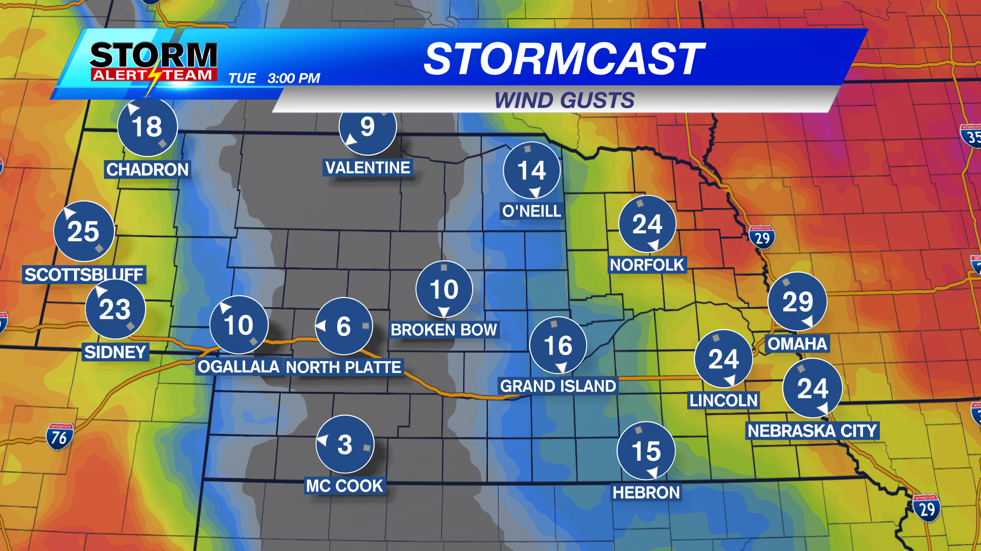 Quiet weather before a more unsettled pattern arrives