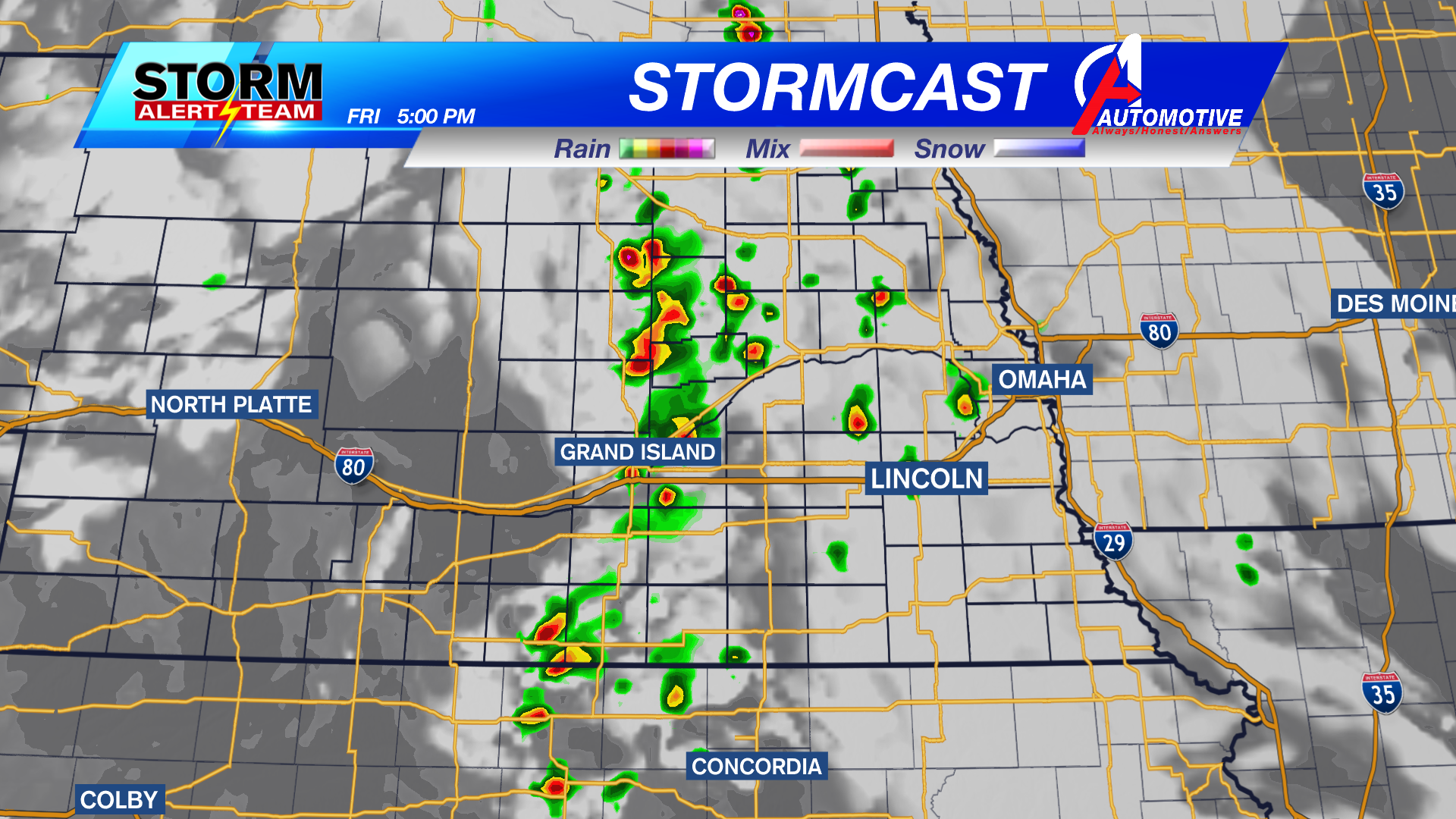 Storm chances starting to increase
