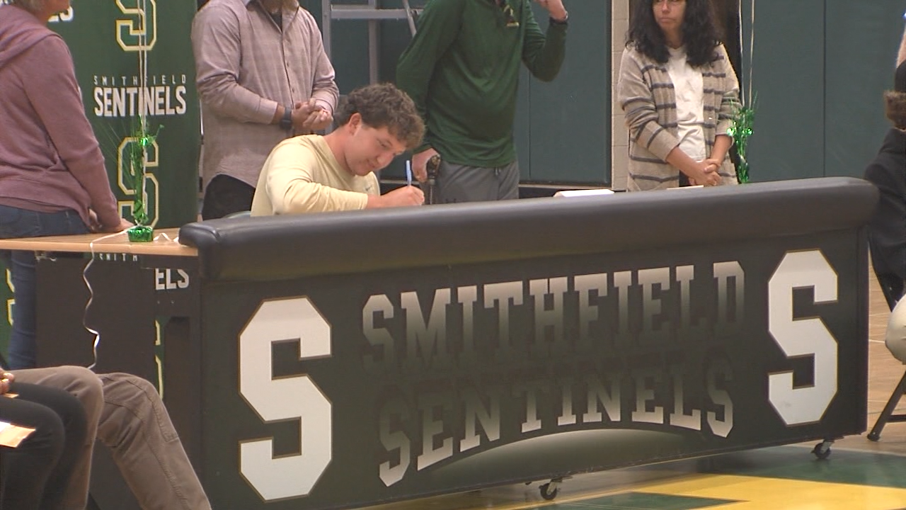 Smithfield Holds Signing Day Ceremony For 14 Student-Athletes ...