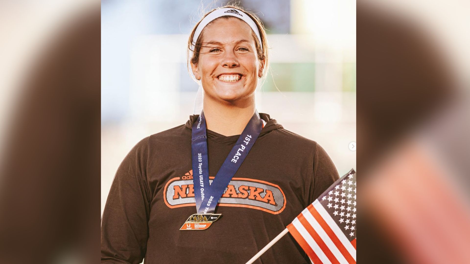 Husker Maddie Harris wins USA javelin title with record-breaking throw
