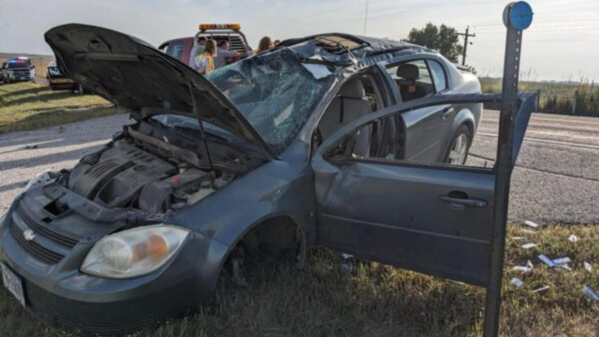 Vehicle rolled several times in crash on rural northeast Nebraska highway