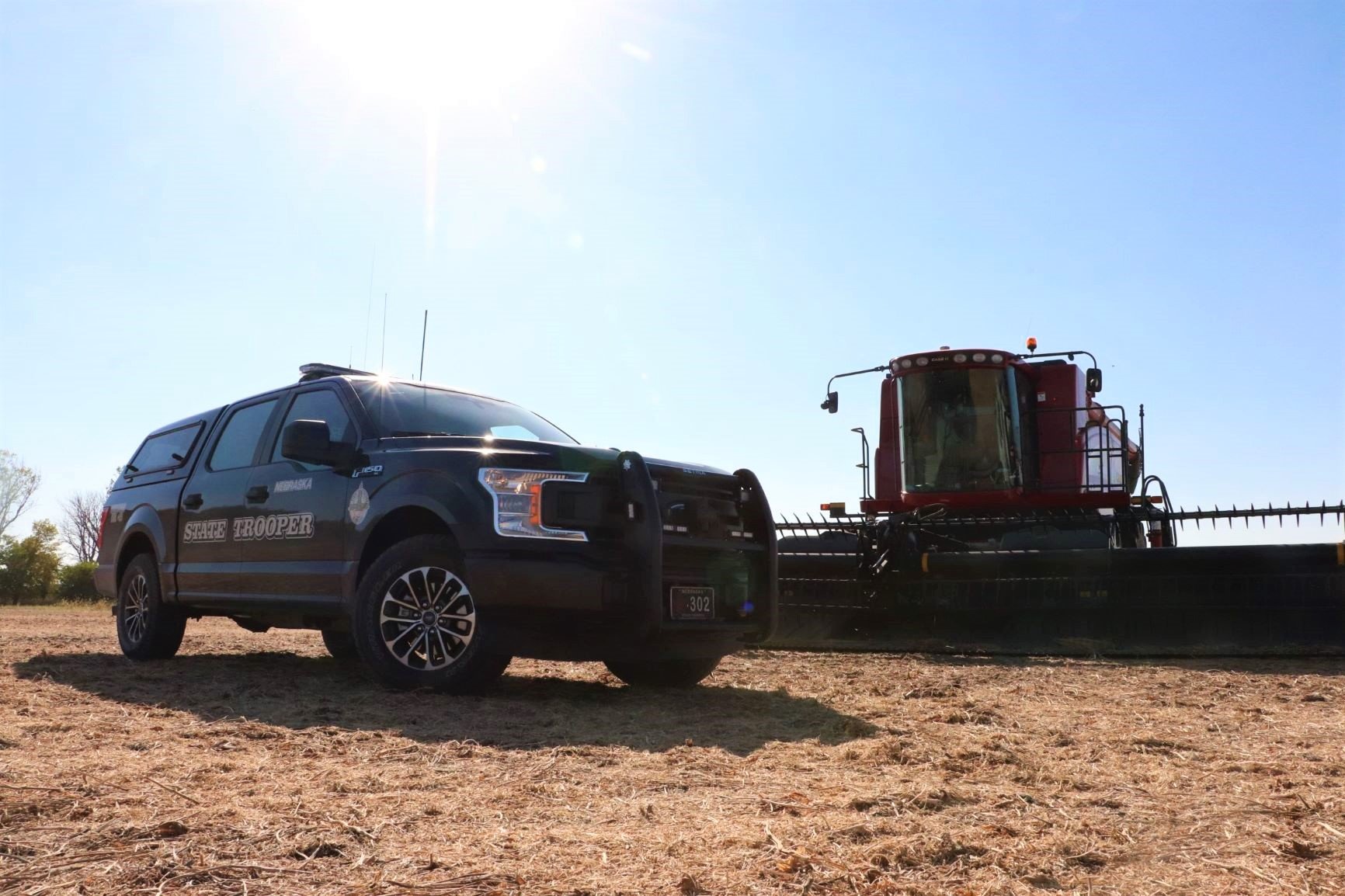 Nebraska State Patrol encourages driver safety during harvest season