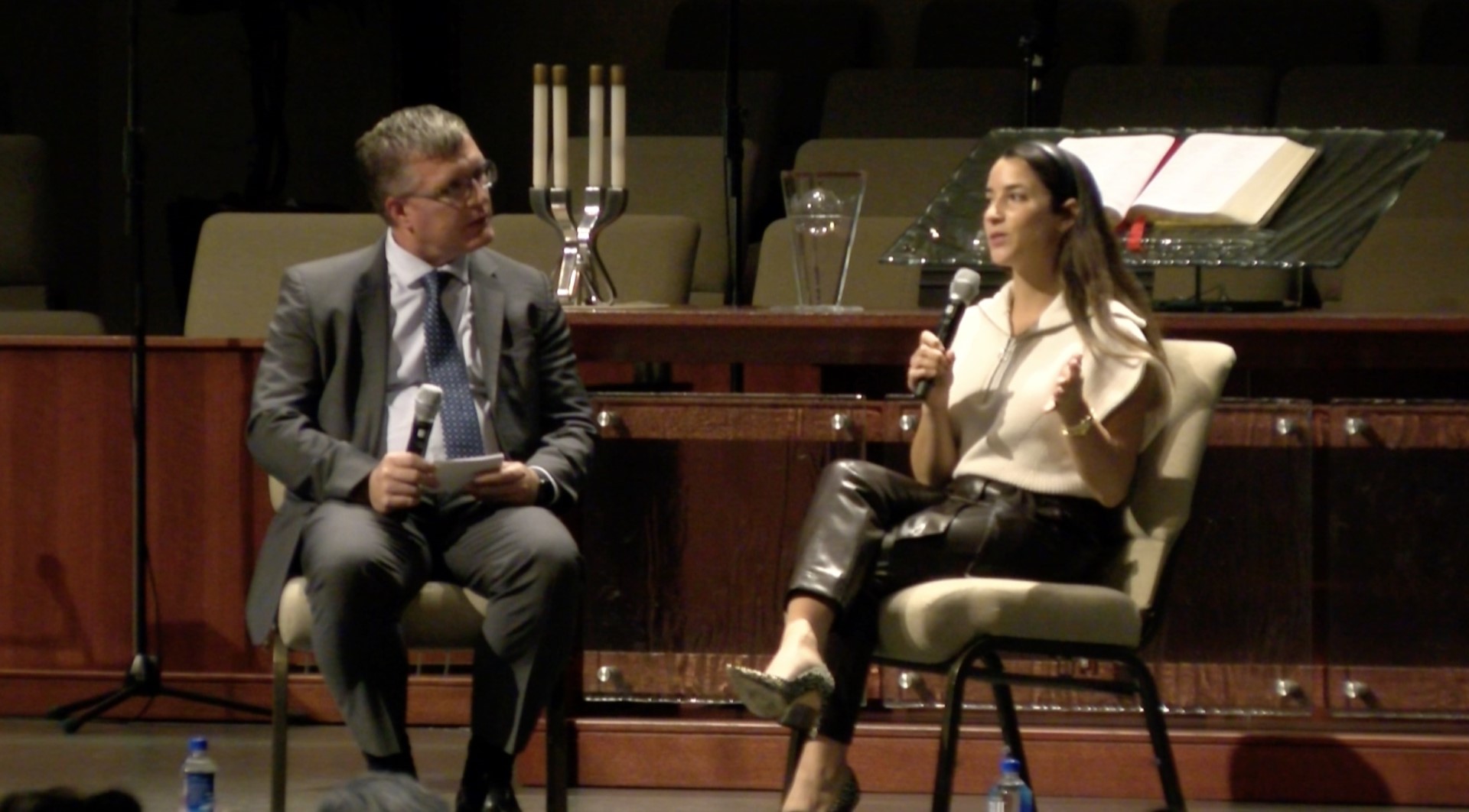 Two-time Olympian Aly Raisman visits Lincoln to talk about mental health