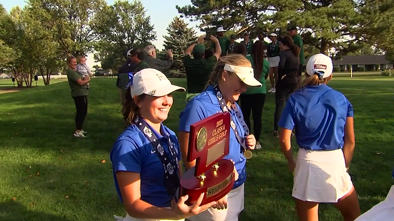 Lincoln East girls golf wins first state title; Southwest's Larson is ...