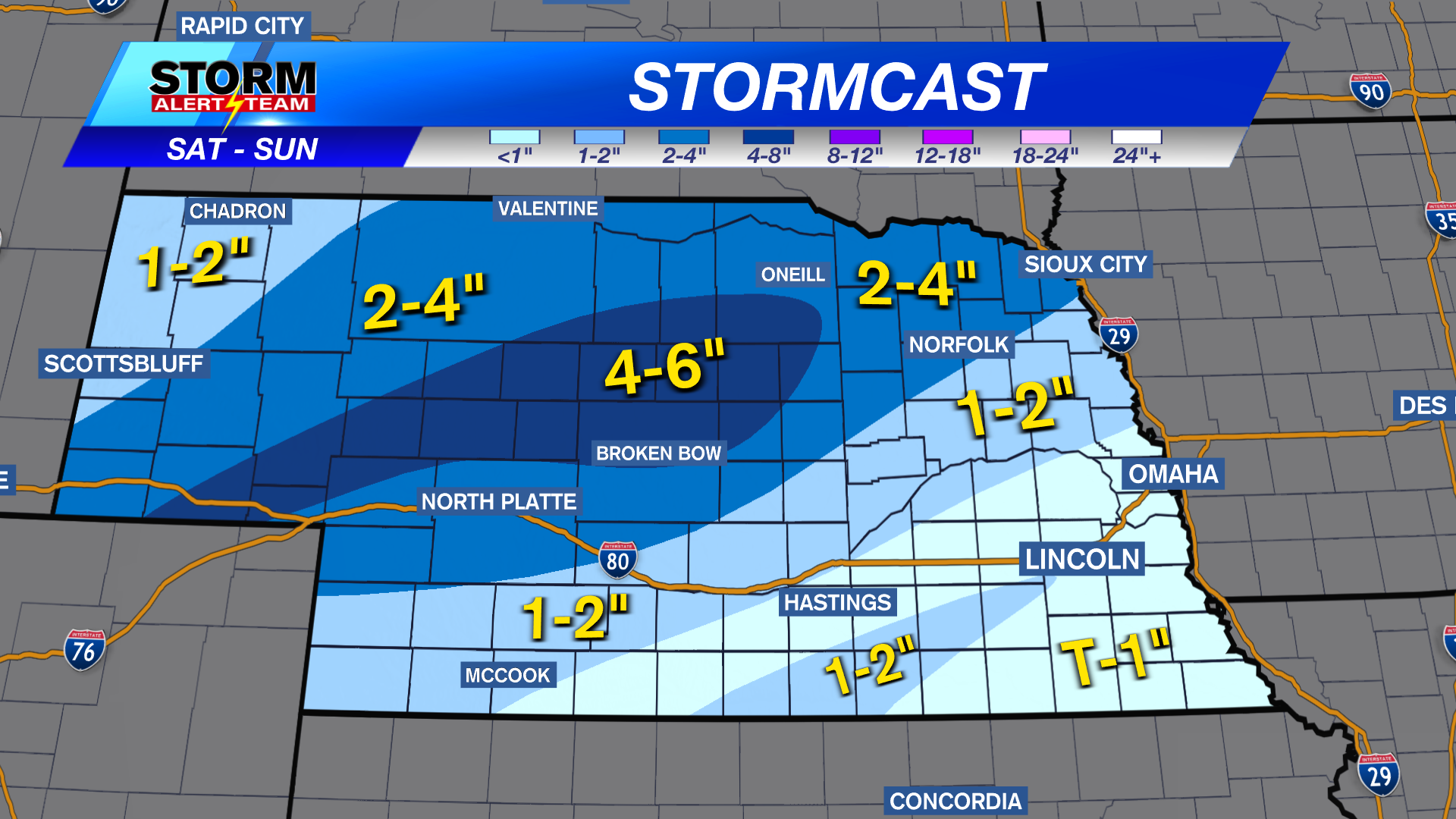First flakes set to fly with snow possible this weekend across Nebraska