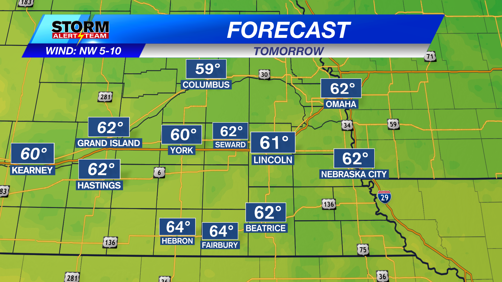 Frost possible AM Monday; Gradual warm up Tuesday
