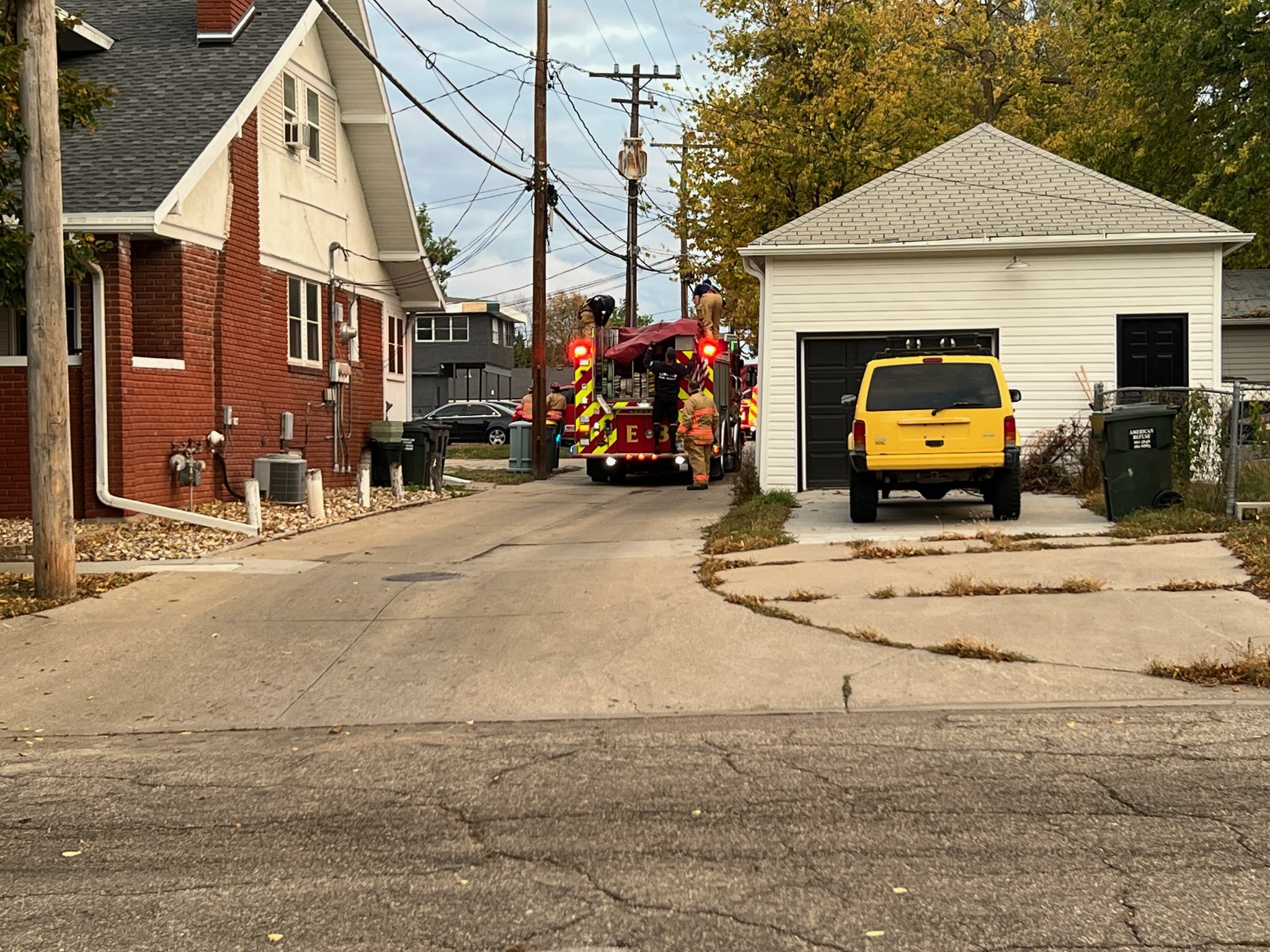 Fire scare in Lincoln caused by furnace being started for the first time
