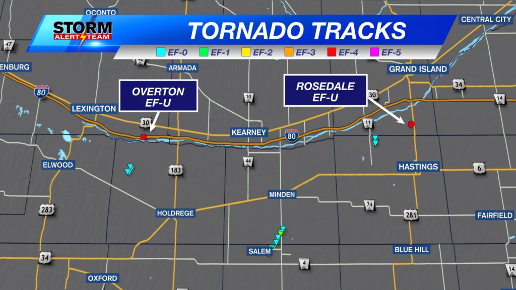 PHOTOS: National Weather Service confirms five tornadoes in south ...