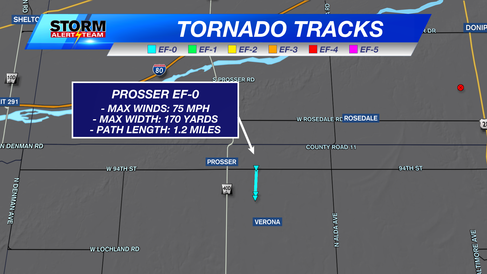 PHOTOS: National Weather Service confirms five tornadoes in south ...