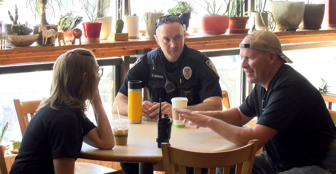 Lincoln residents share concerns with police over Coffee with a Cop