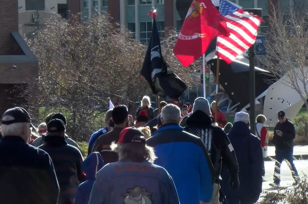 Veterans walk across Lincoln for 25th year in a row to honor service ...