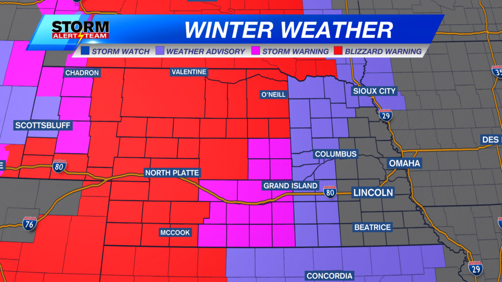 Winter storm continues for some into Tuesday