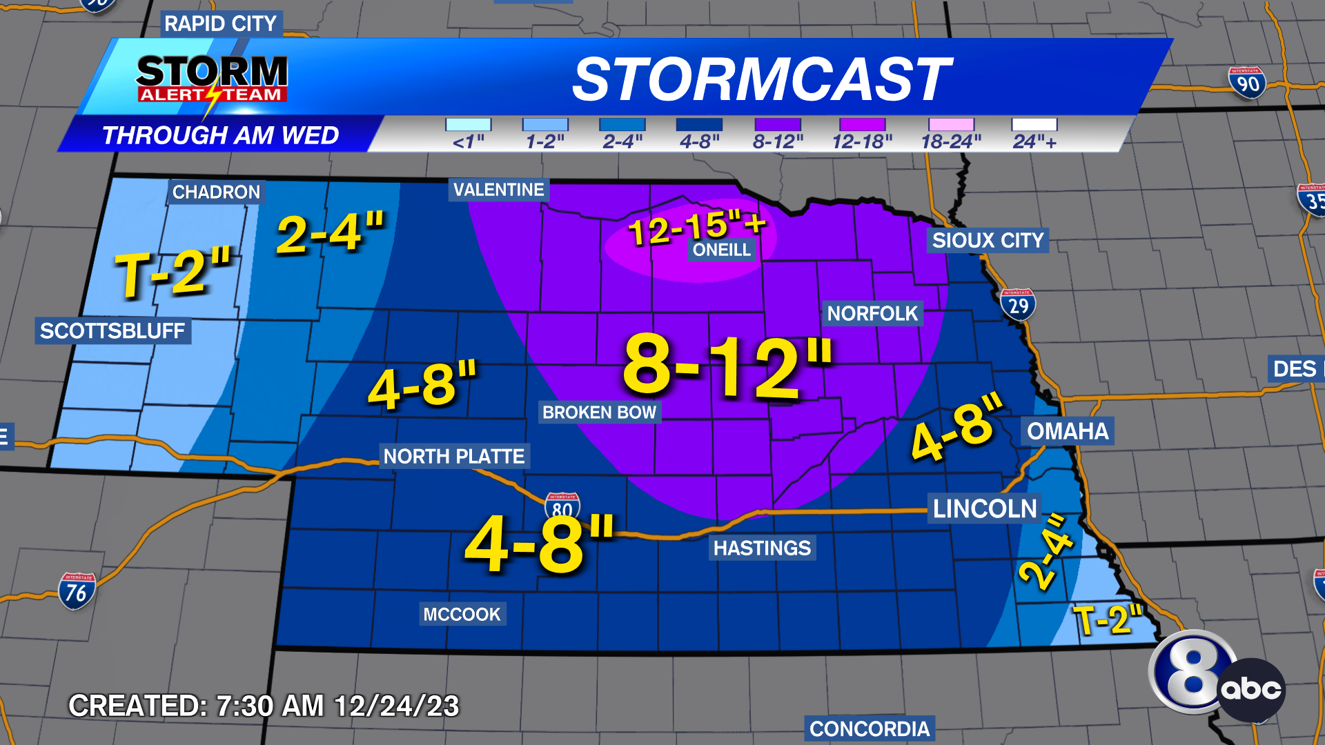 Significant winter storm to bring blizzard conditions to Nebraska on ...