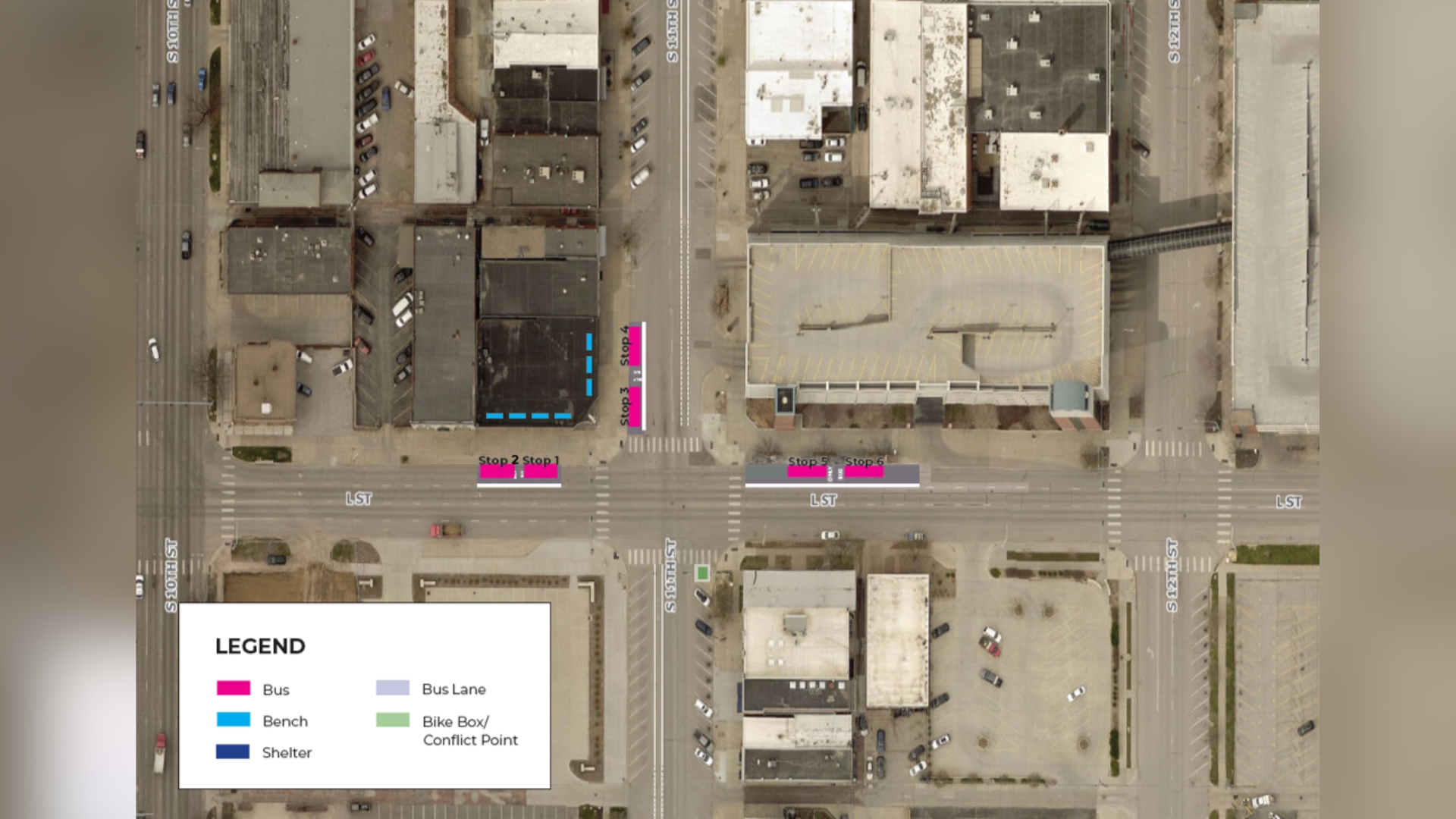 City of Lincoln proposes new temporary locations for 11th Street bus ...
