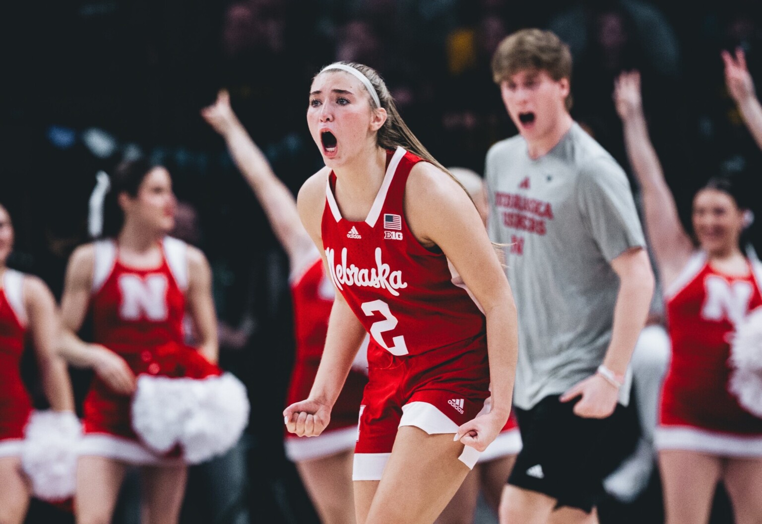 Nebraska women fall to Iowa in overtime of Big Ten title game