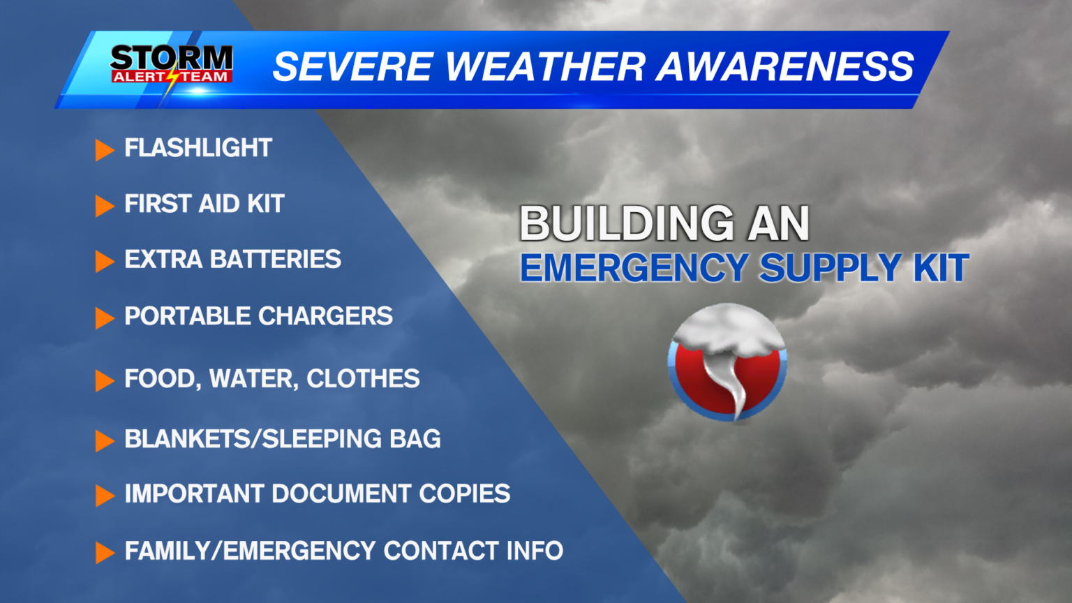 Severe Weather Awareness Week: Preparedness, Watches vs. Warnings