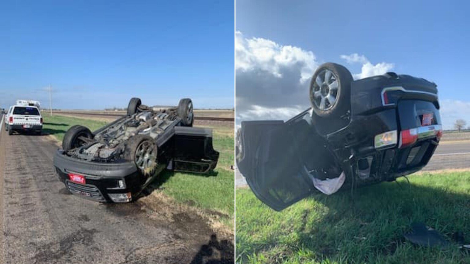 Four suffer minor injuries in rollover crash on rural Nebraska highway