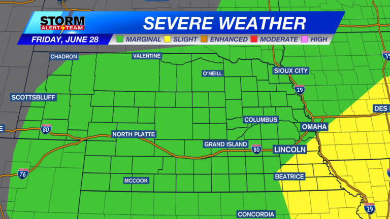Storms ravage Omaha with large hail, high winds; pleasant with storms ...