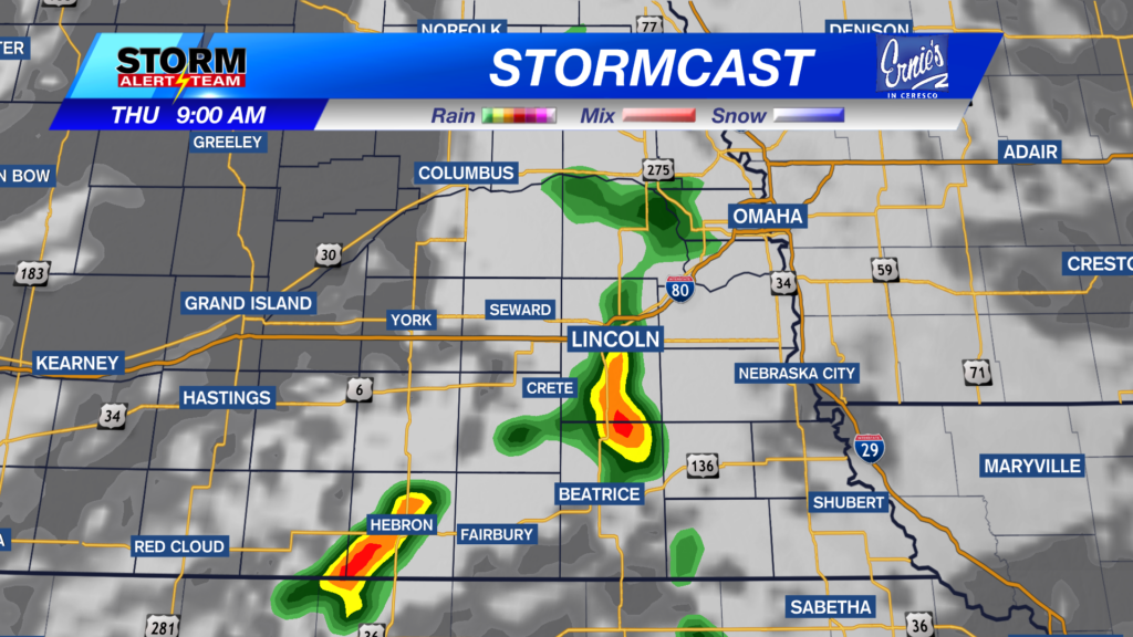 Morning showers/storms will clear out this Fourth of July