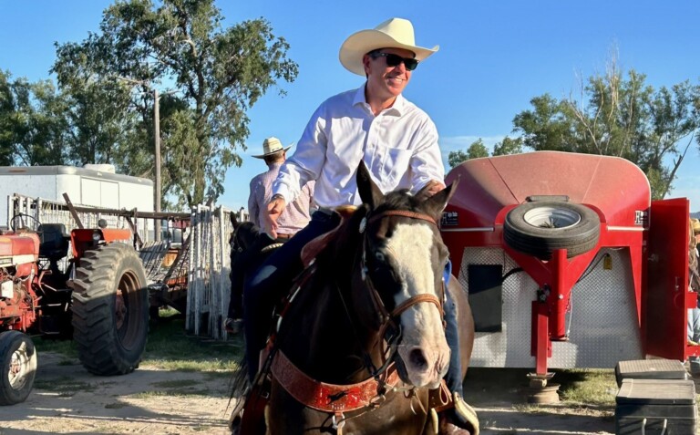 Nebraska Gov. Jim Pillen hospitalized after fall from horse